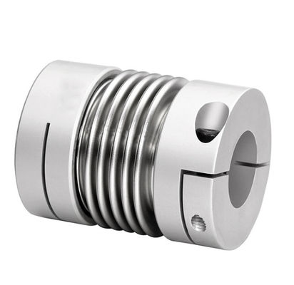Aluminium Steel Bellows Shaft Coupling Clamping Motor For Indexing Step ...