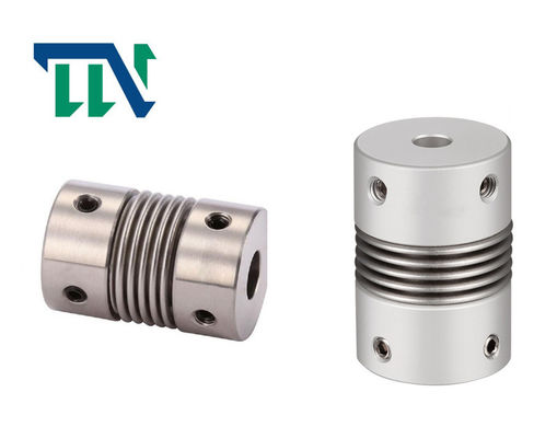 Aluminum Bellows Shaft Coupling Bellow Motor Starter Setscrew 16mm 19mm