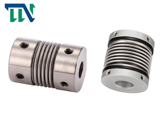 Aluminum Bellows Shaft Coupling Bellow Motor Starter Setscrew 16mm 19mm