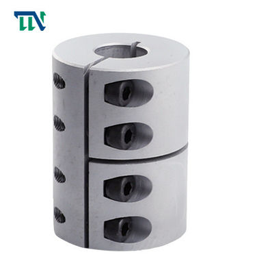 2 Two-Piece Clamp-On Rigid Shaft Coupling With Keyway 50X55mm